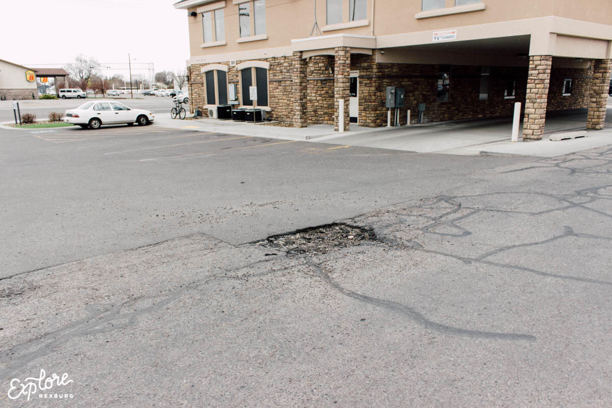 The 10 Worst Potholes in Rexburg | Explore Rexburg