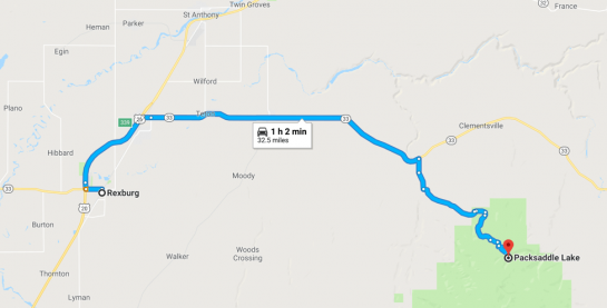 Plan Your Day Trip to Packsaddle Lake - Explore Rexburg